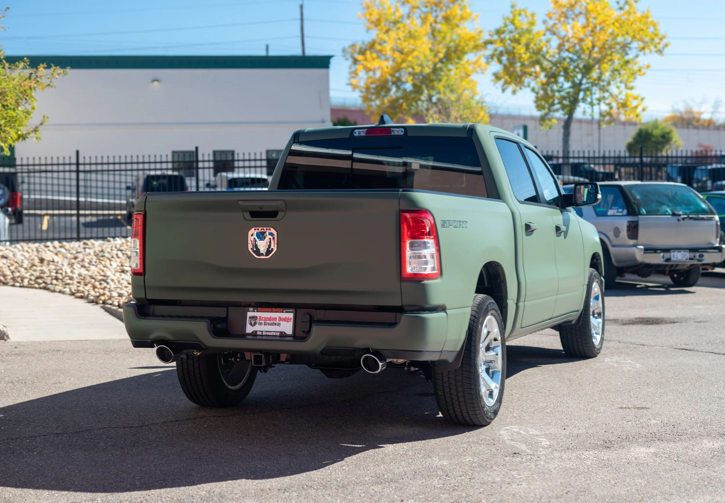 2022 Dodge Ram Green