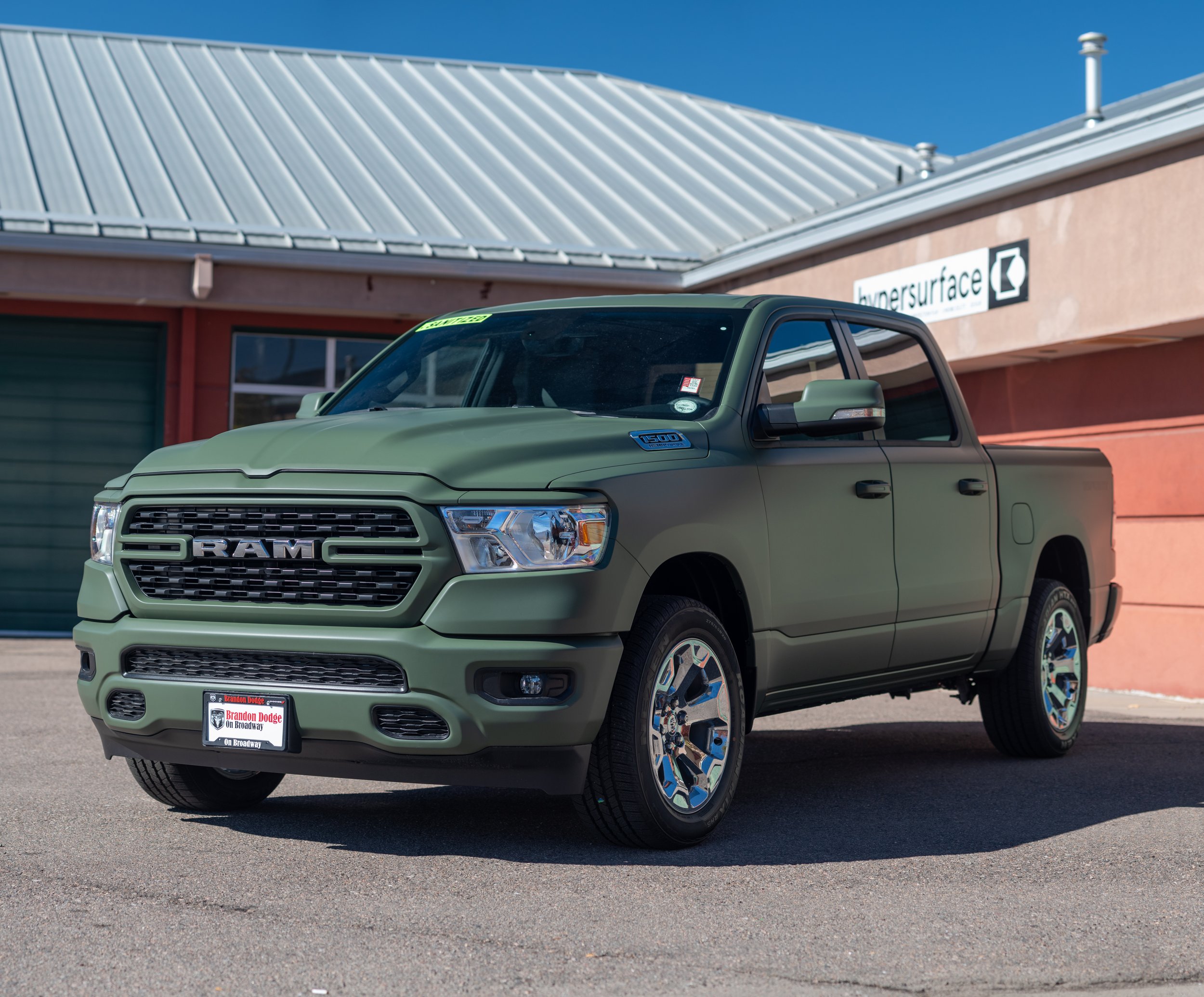 2022 Dodge Ram Green