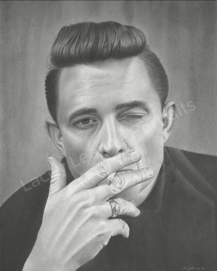 Johnny Cash - The Man in Black (2023) — Lacey Leanne Portraits