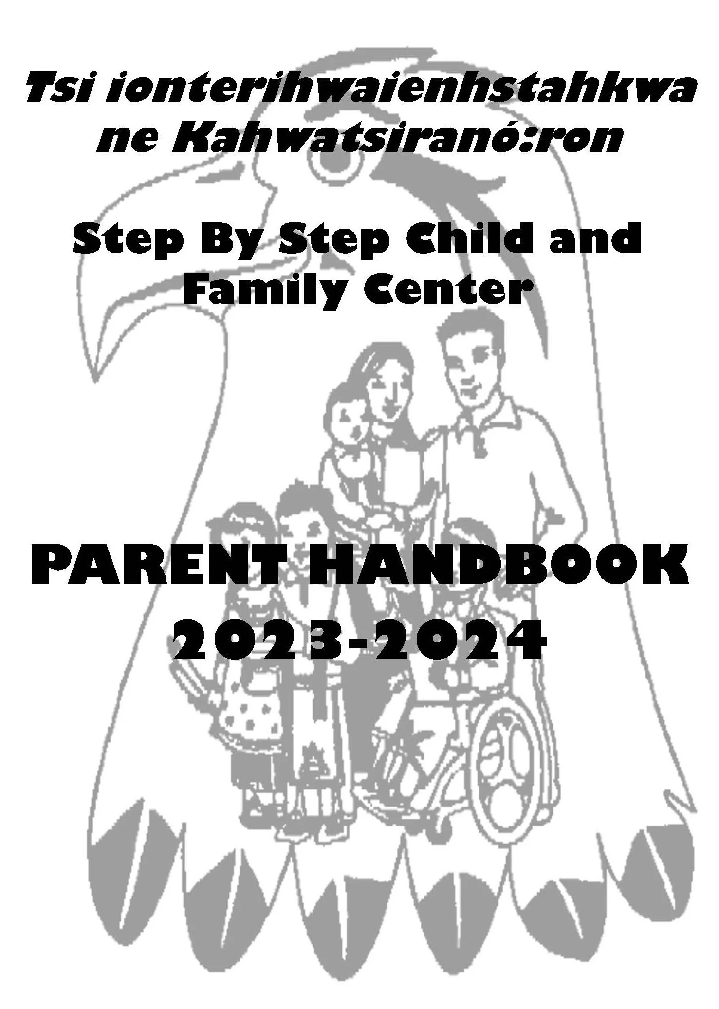 Parent Handbook — Step By Step Child and Family Center