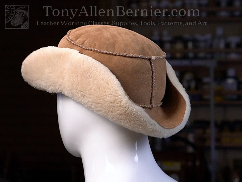 How to make a sheepskin Ushanka hat with kit patterns — Tony Allen Bernier