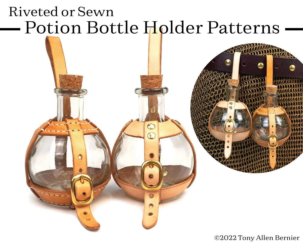 Tony Allen Bernier - Unique Leather patterns, Classes, Tools, Supplies ...