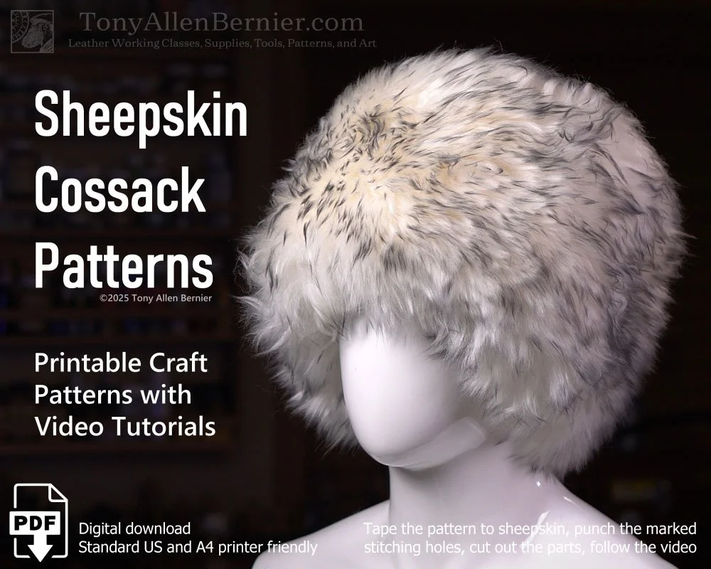 Kit Style DIY Sheepskin Patterns. Trapper, Ushanka, & Bucket hats ...