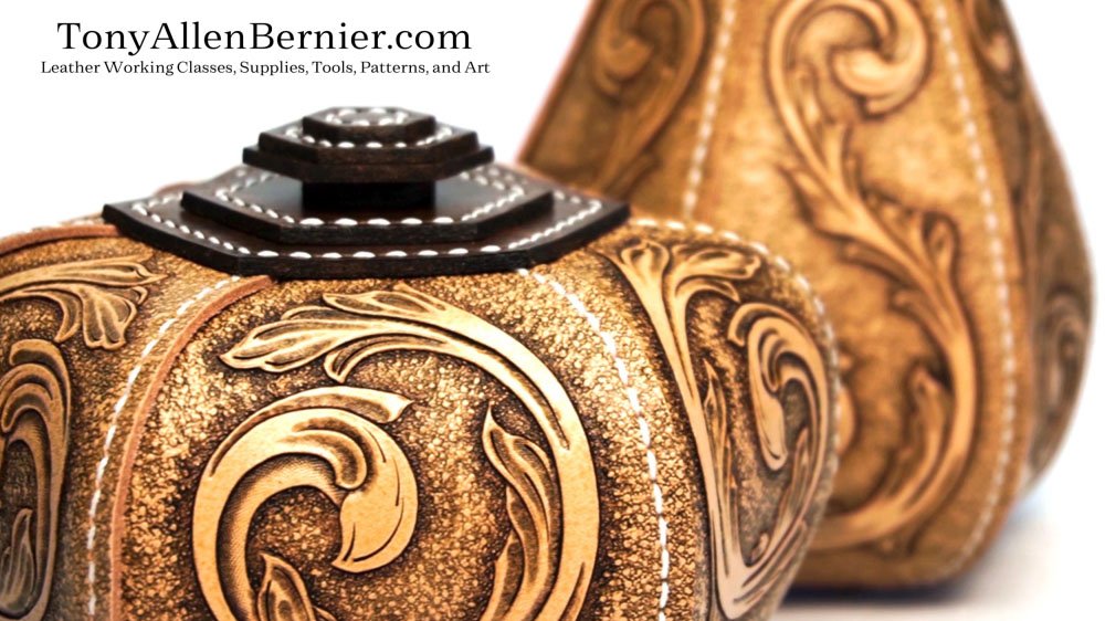 Leather patterns, tools, and supplies — Tony Allen Bernier