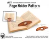 Leather page holder patterns — Tony Allen Bernier