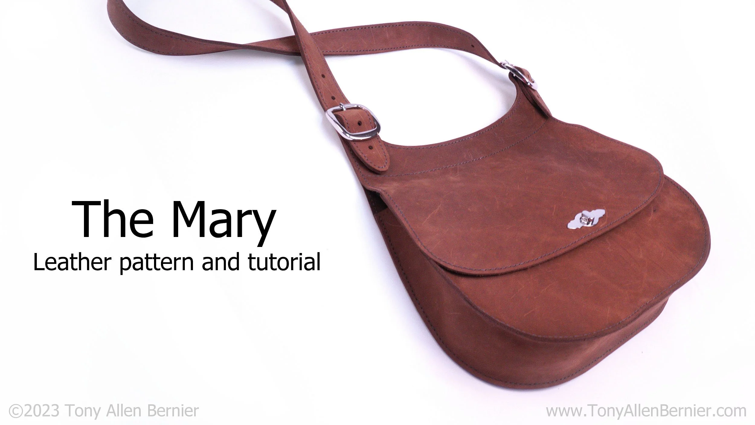 Easy leather purse pattern, The Mary. — Tony Allen Bernier