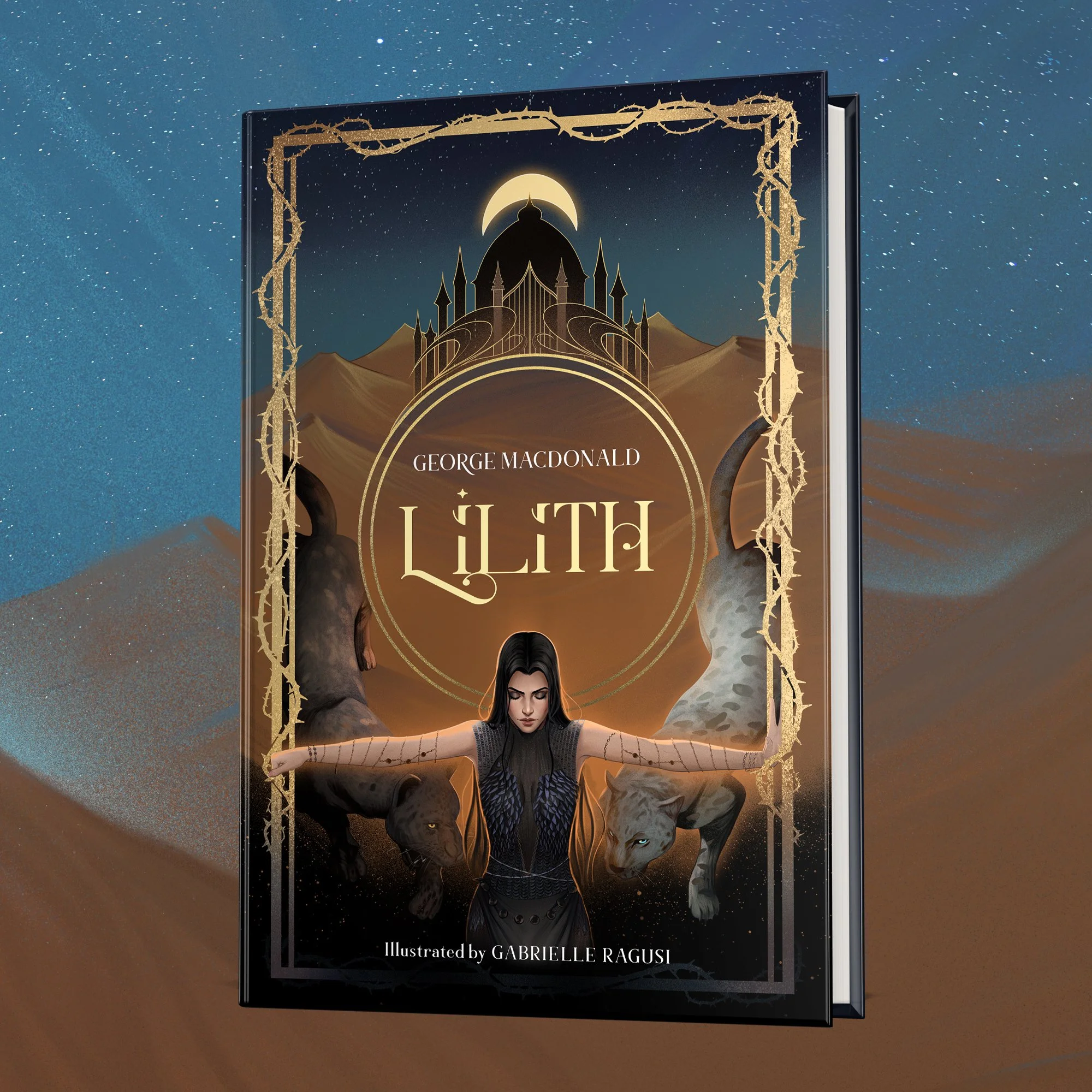 Lilith by George MacDonald, Illustrated edition - Book cover and ...