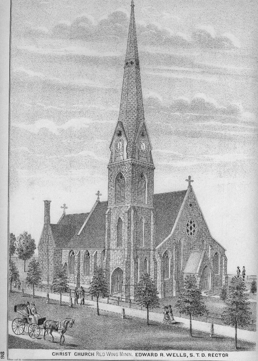 History of the building — Christ Church Red Wing
