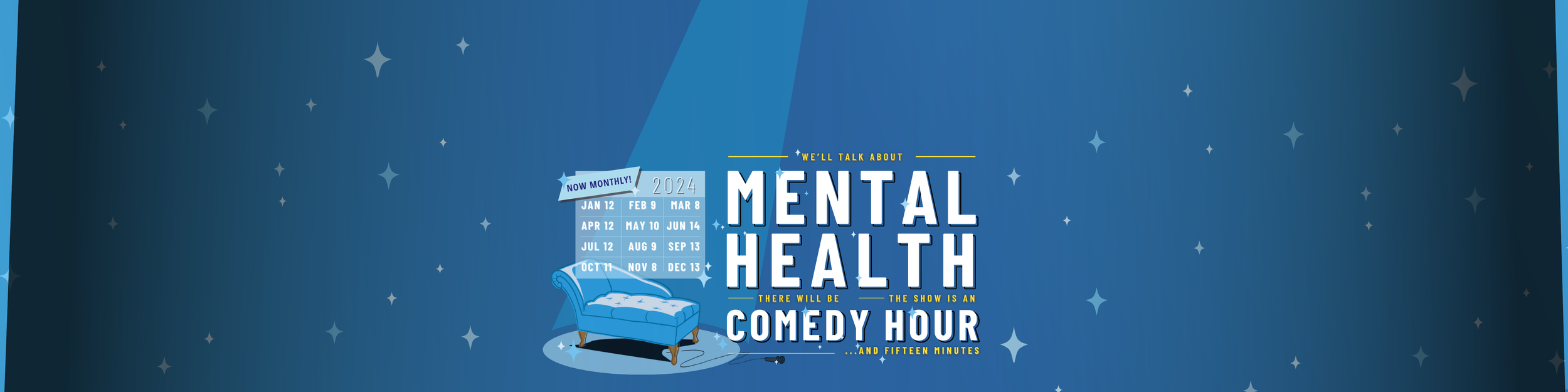 🛋️️ Mental Health Comedy Hour — Wonder Dave - Comedian, Writer ...