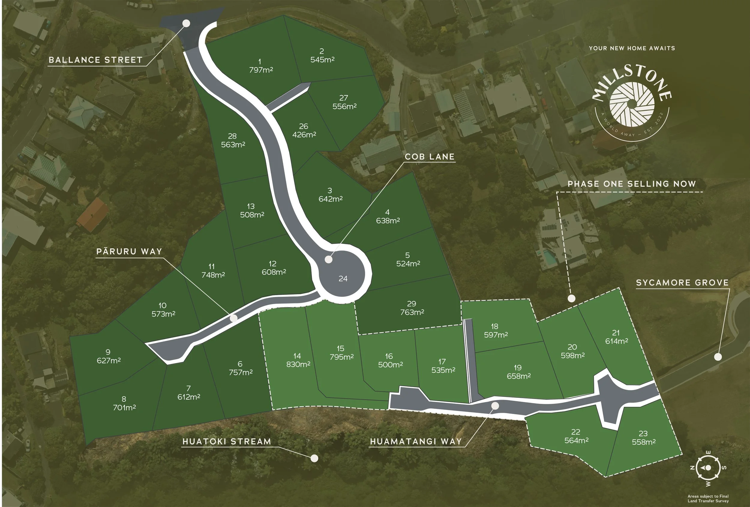 Sections For Sale — Millstone