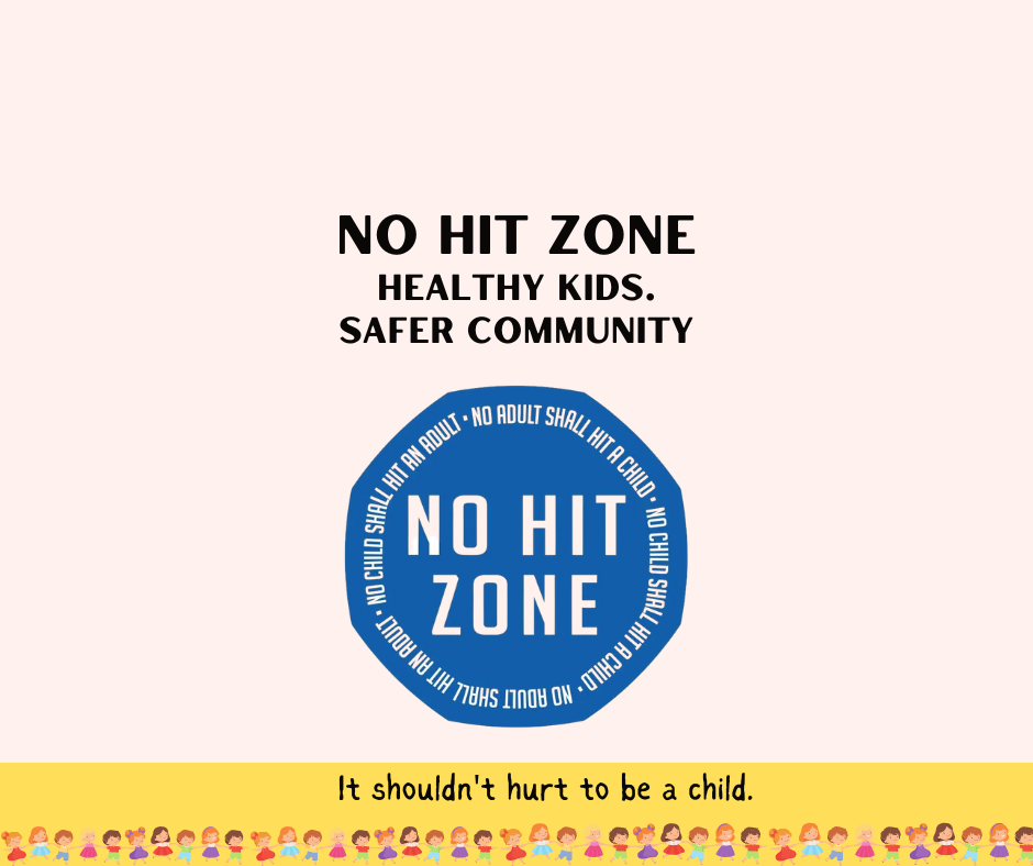 Become a No Hit Zone — Community Partnership for Healthy Families