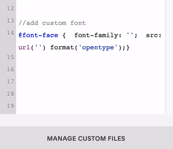 how to use a custom font on squarespace — Jennifer Bianca Design Studio