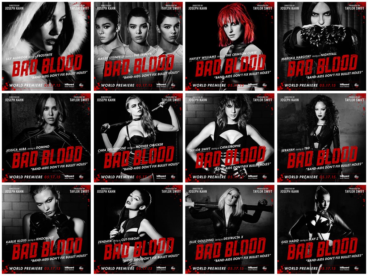 Taylor Swift Bad Blood — Bill Zimmer | Digital Creative + UX