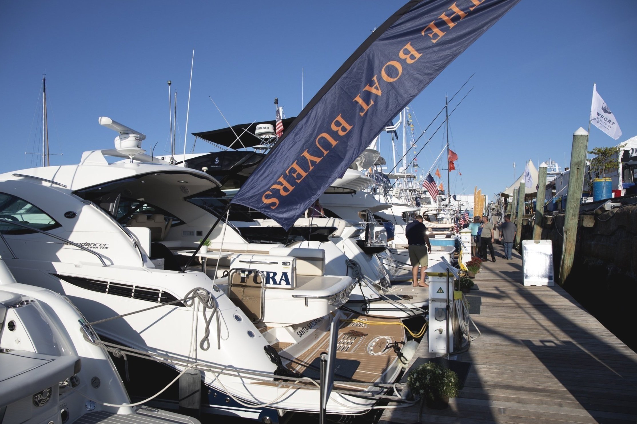 Boats on Display — Newport Brokerage Boat Show