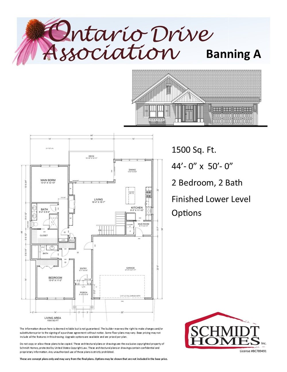 Ontario Drive Association — Schmidt Homes Inc.