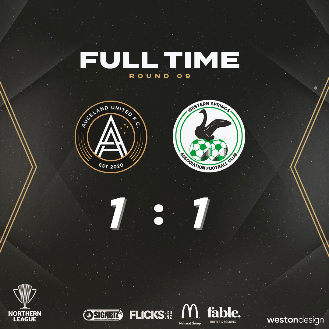 Auckland United FC vs Western Springs AFC | Northern League | Round 9 — Auckland United F.C.