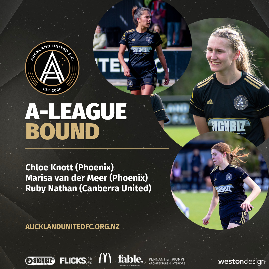 Auckland United FC’s A-League bound stars — Auckland United F.C.