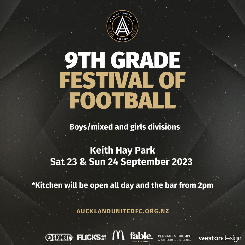Auckland United FC 9th Grade Festival of Football — Auckland United F.C.