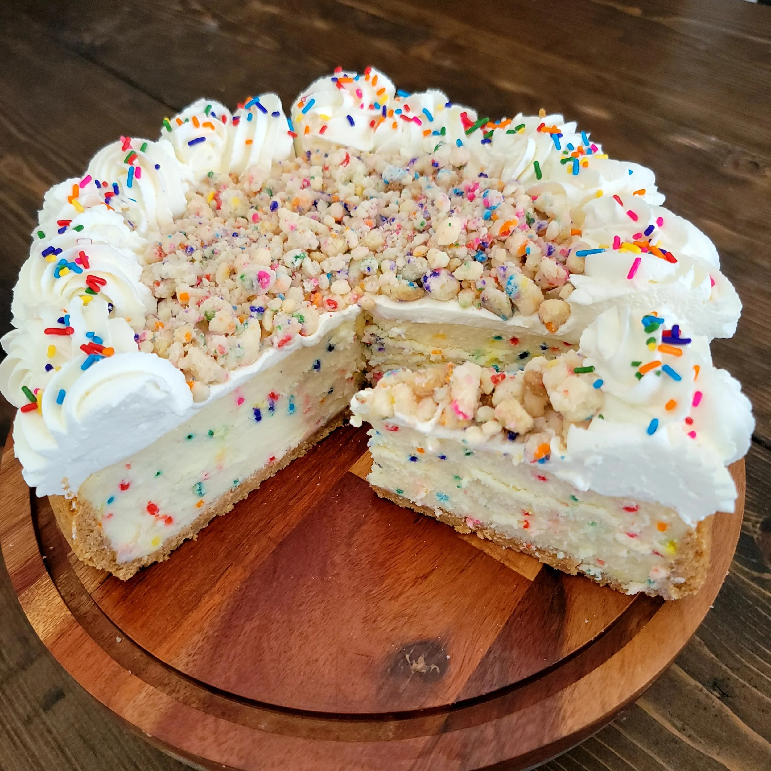 Birthday Party Cheesecake — Stallie's Sweets