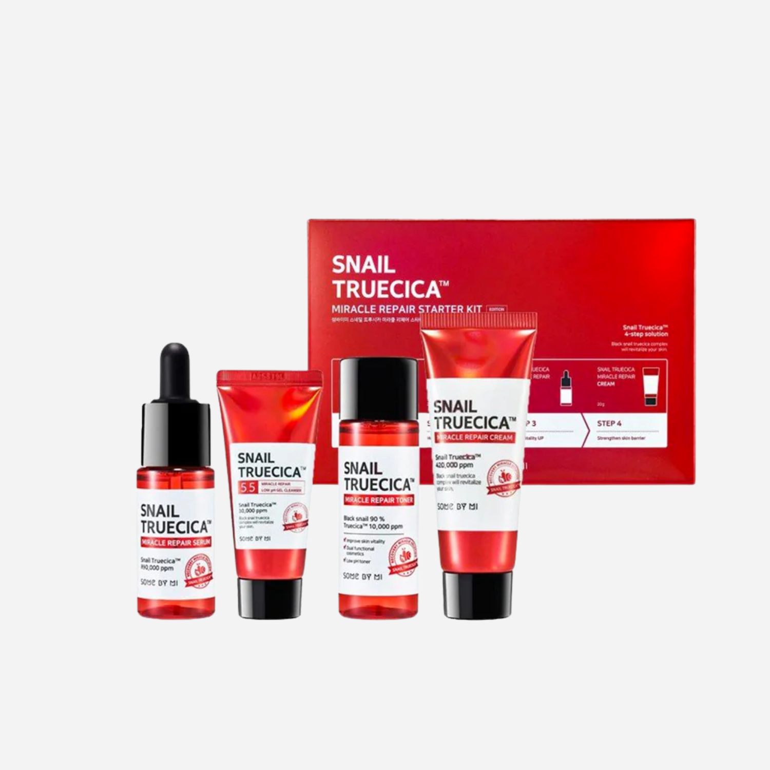 Some By Mi Snail Truecica Miracle Repair Starter Kit | OoshTush | Free ...