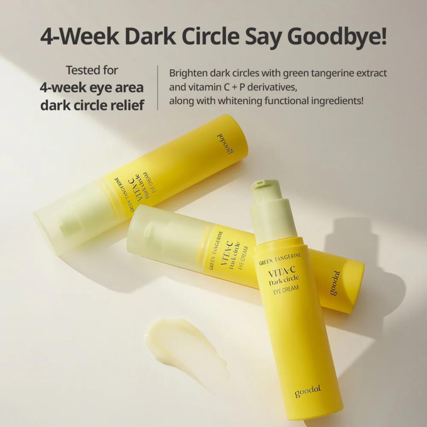 Goodal Green Tangerine Vita C Dark Spot Care Cream 50ml | OoshTush | K ...