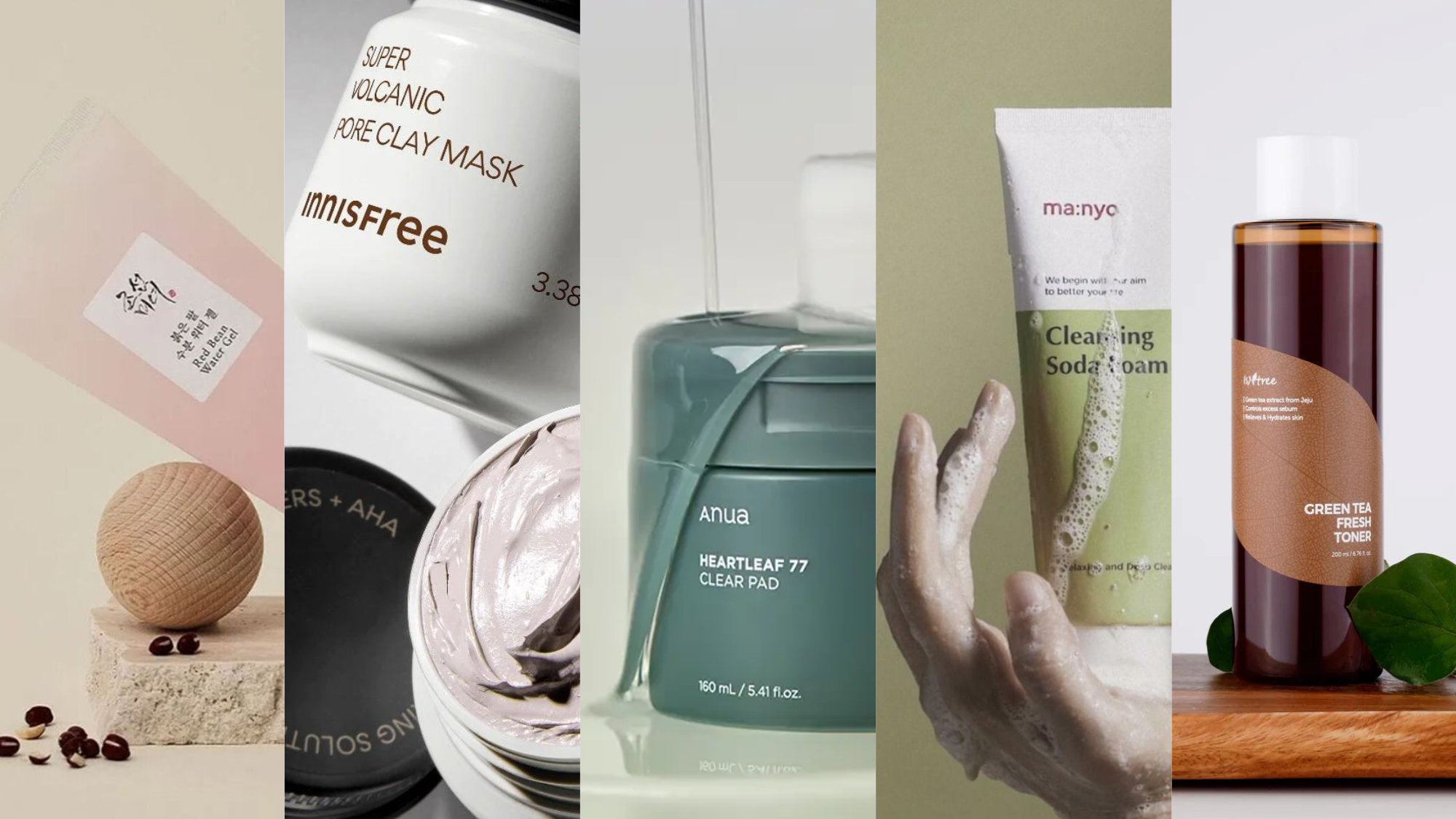 5 Korean Skincare Must-Haves For Excess Sebum | OoshTush | K-beauty ...