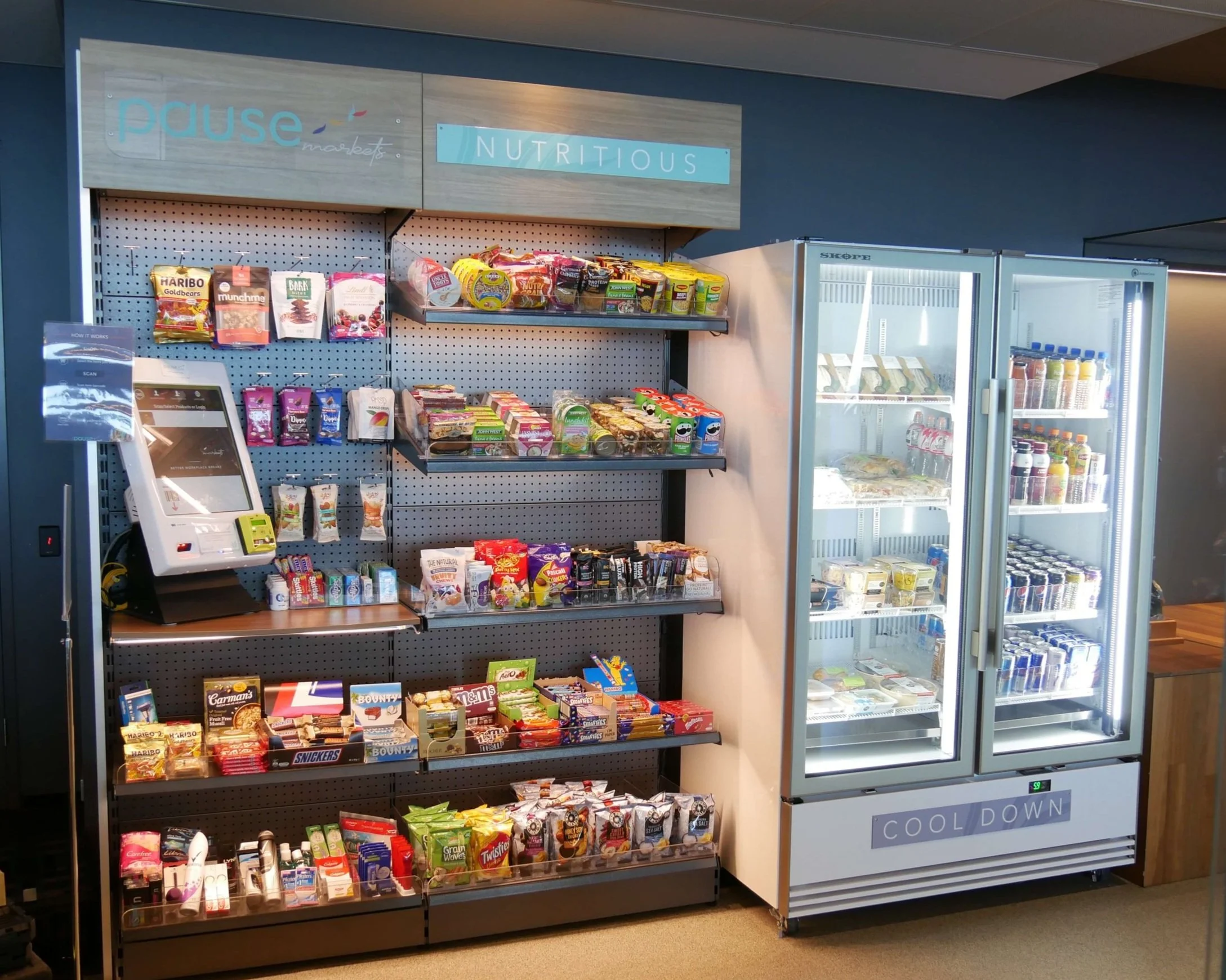 Pause Markets - micro market vending kiosk