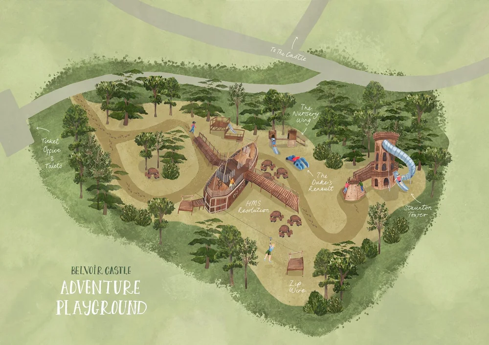 Belvoir Castle Adventure Playground — Helen Wallace