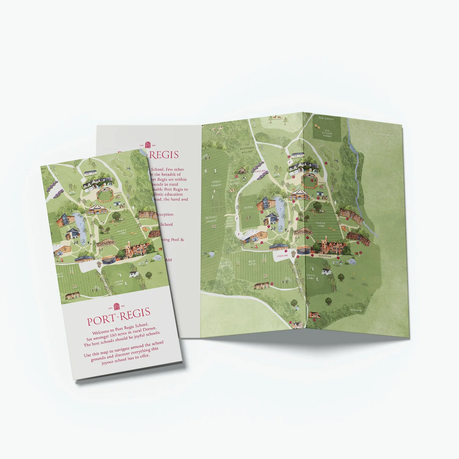Port Regis School maps — Helen Wallace