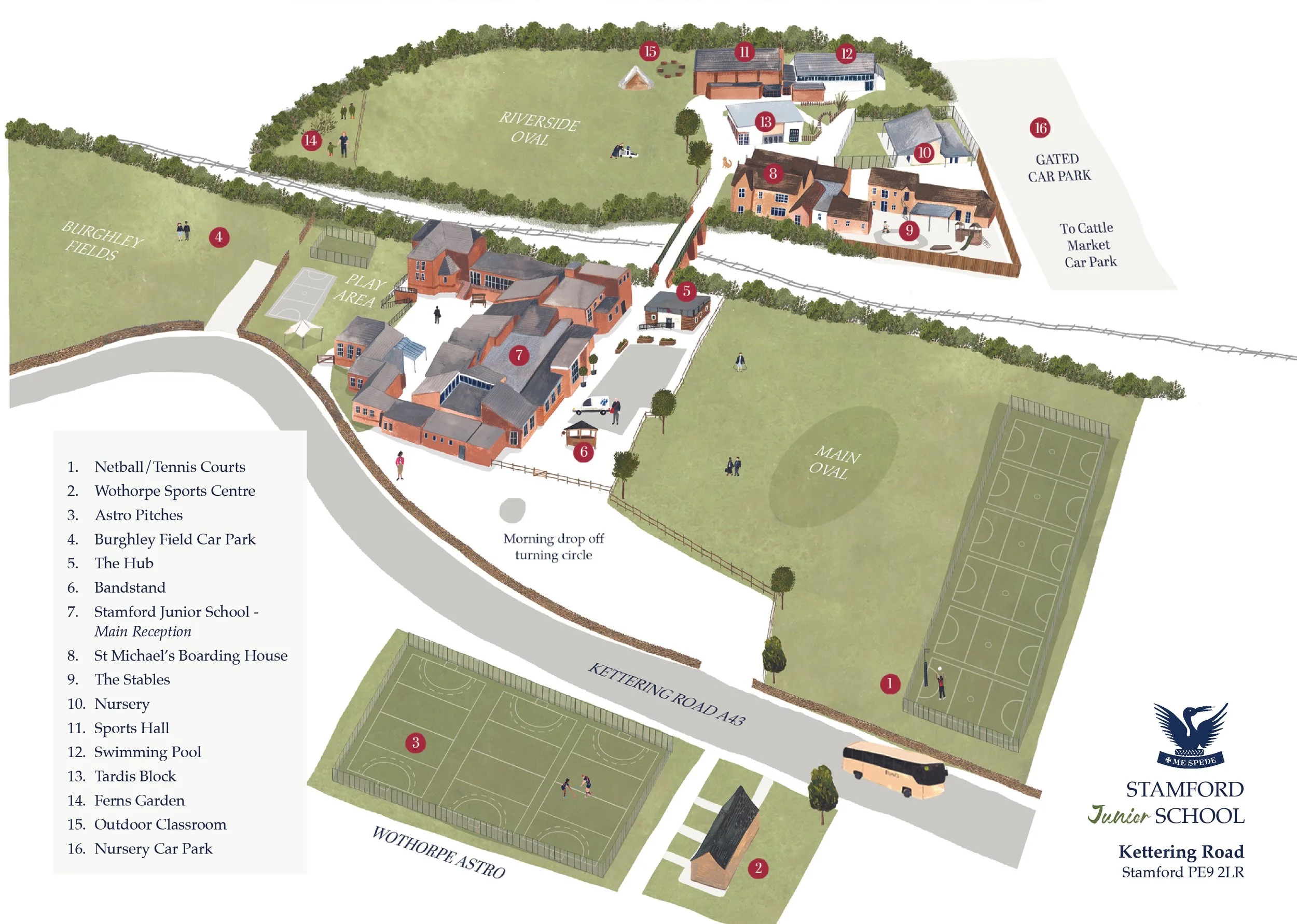Stamford School Maps — Helen Wallace