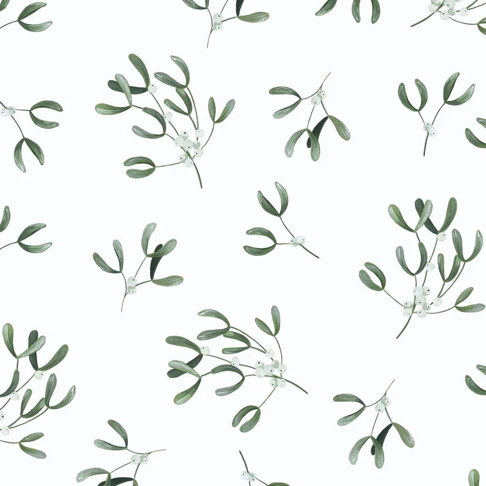 Mistletoe Pattern Design — Helen Wallace