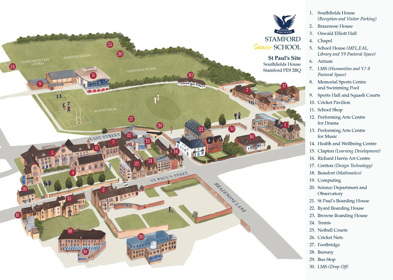 Stamford School Maps — Helen Wallace