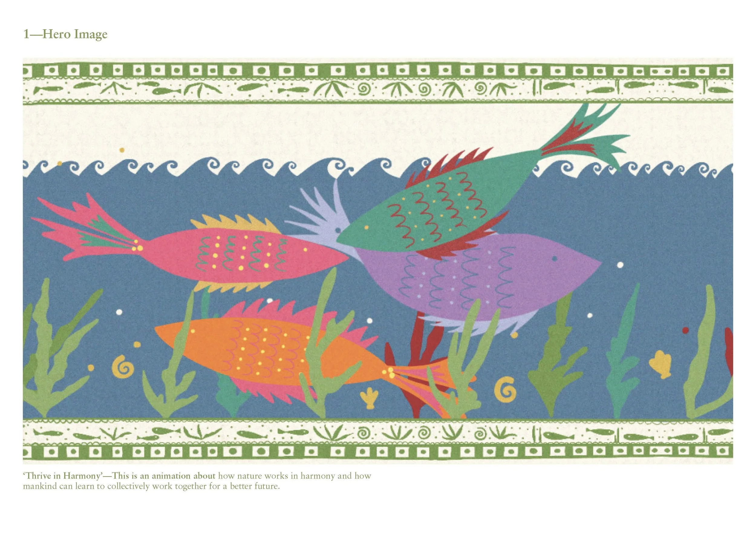 Thrive in Harmony, Animation and Illustration — Molly Riordan