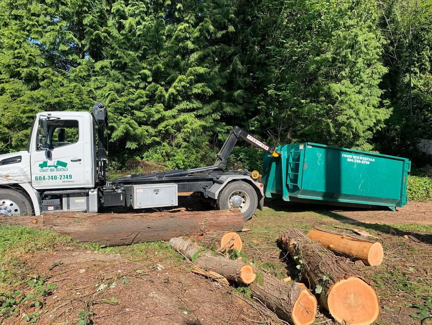 Waste Disposal Services, Sunshine Coast BC | Coast Bin Rentals