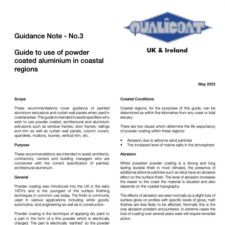 Documents & Services — QUALICOAT UK & Ireland