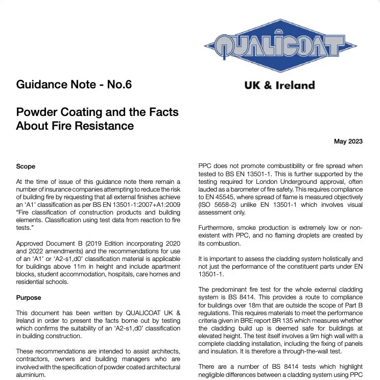 Documents & Services — QUALICOAT UK & Ireland