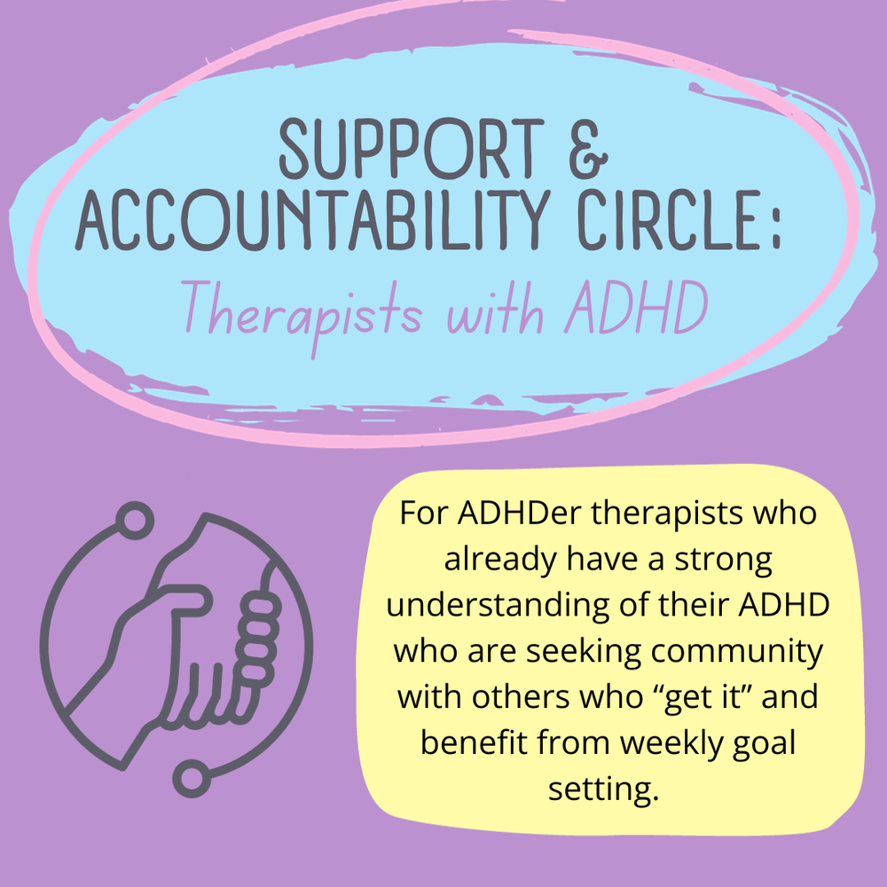 ADHD Group Coaching For Mental Health Clinicians | Embrace the Muchness ...