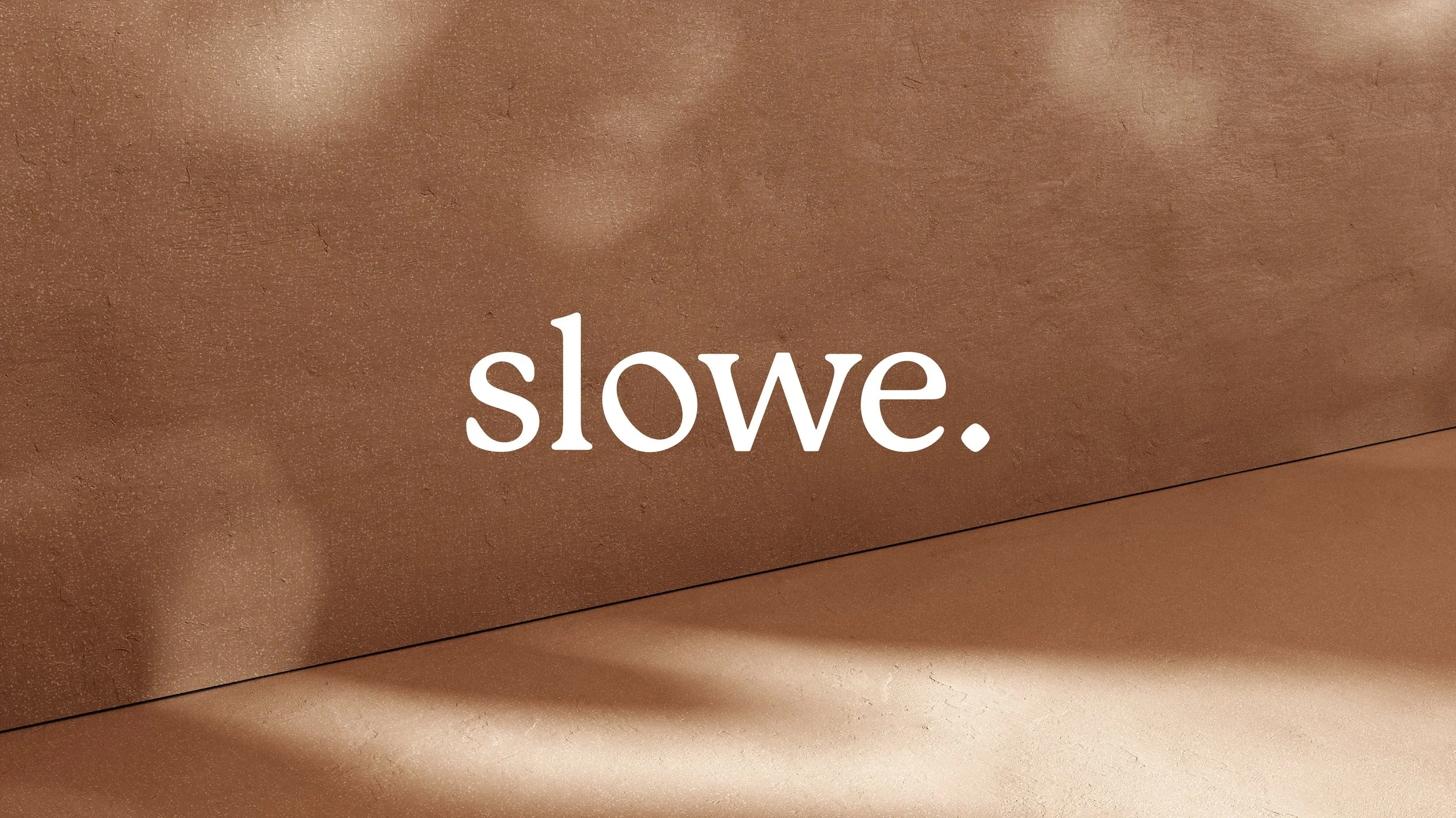 Branding and Landing Page design for Slowe — Charlotte Fosdike