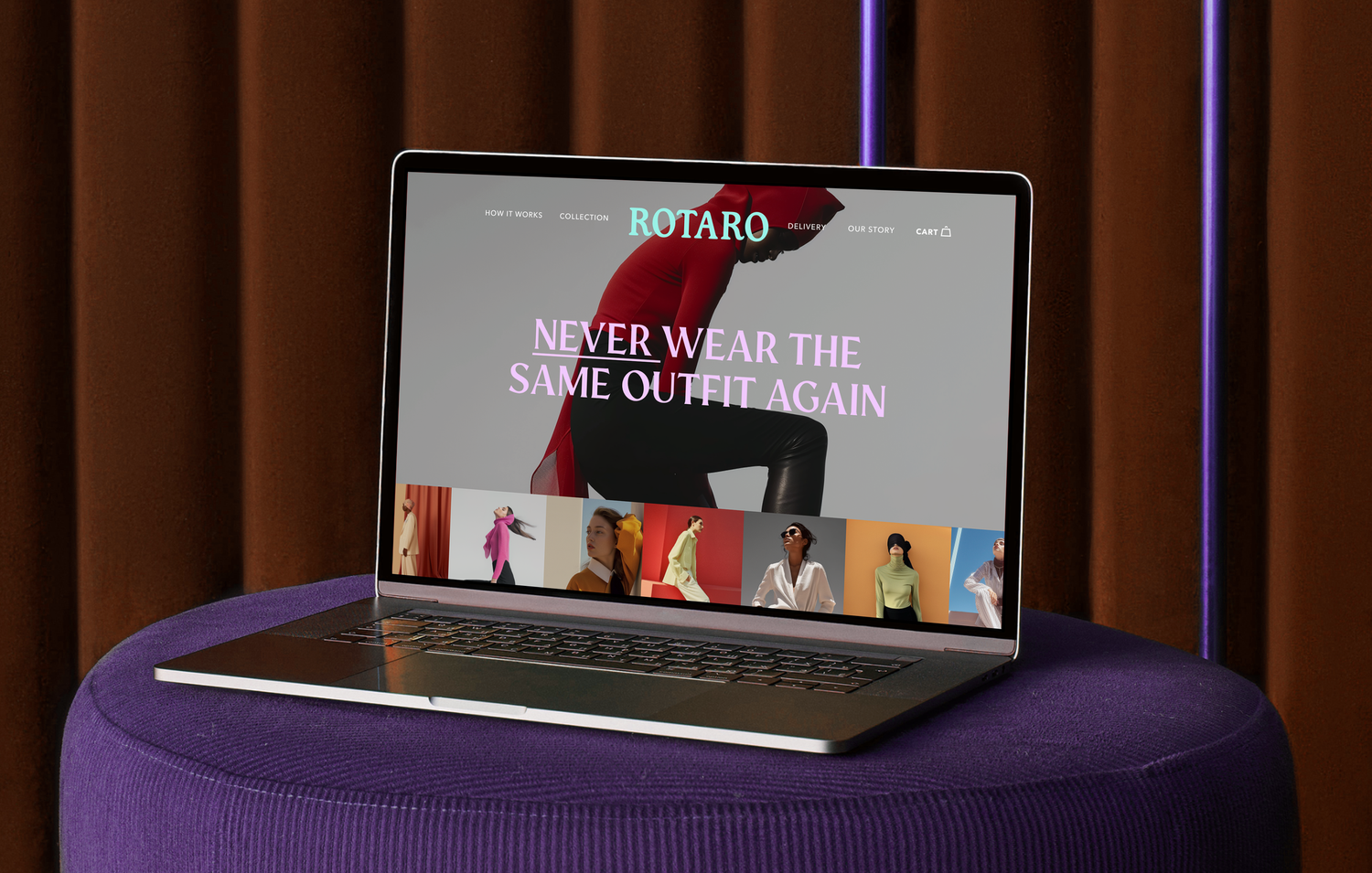 Identity Design for UK Fashion Brand, Rotaro — Charlotte Fosdike