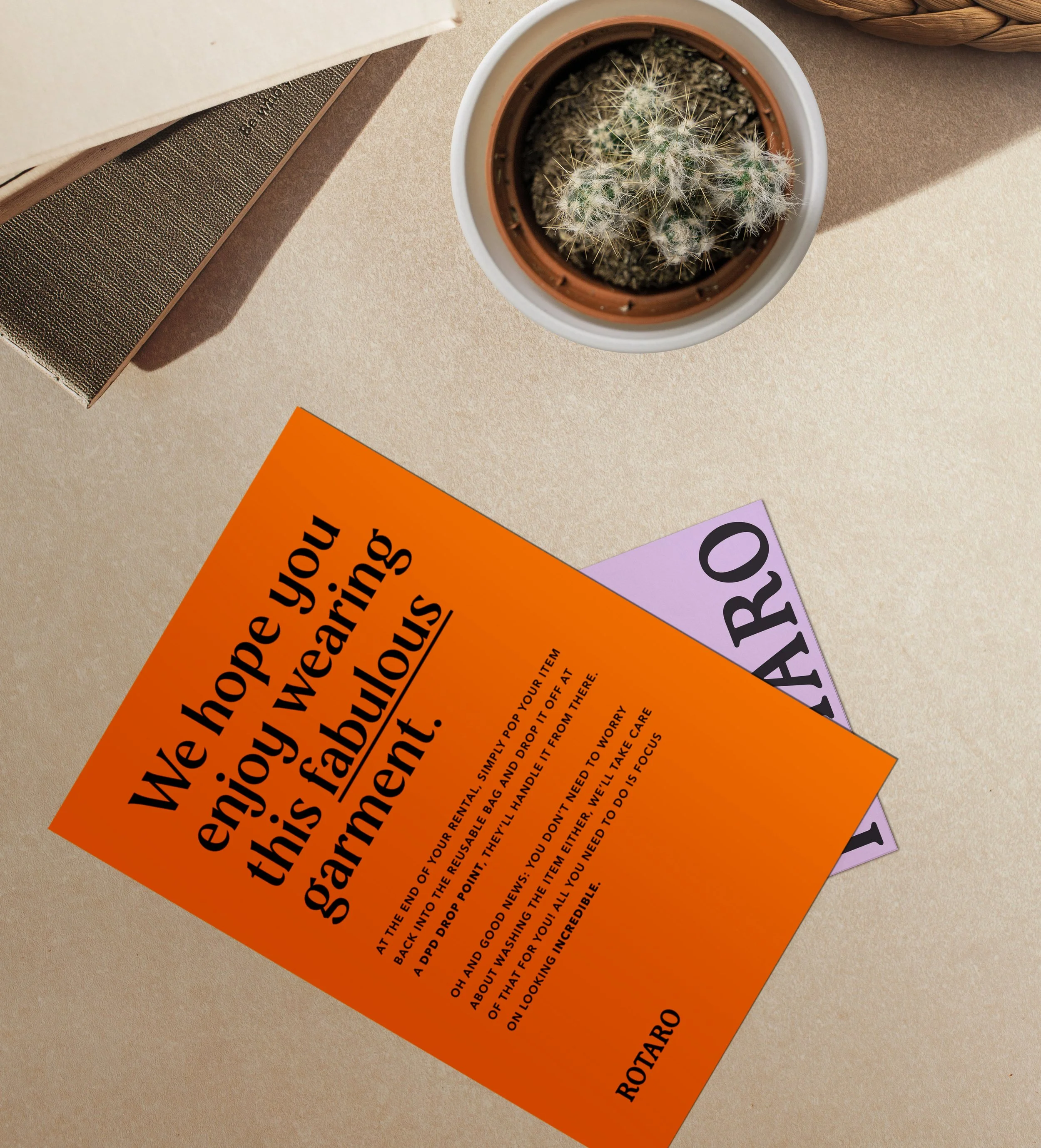 Identity Design for UK Fashion Brand, Rotaro — Charlotte Fosdike