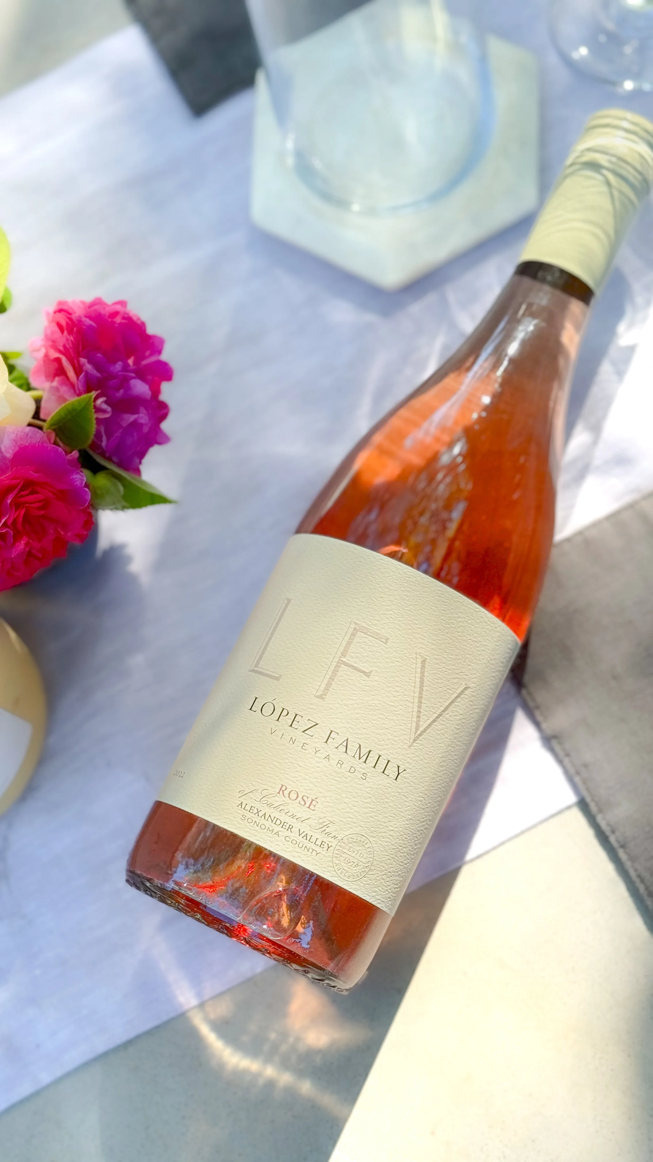 López Family Vineyards Wines & Candles