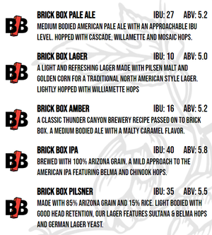 Brick Box Brewery // A True Tucson Original Beer