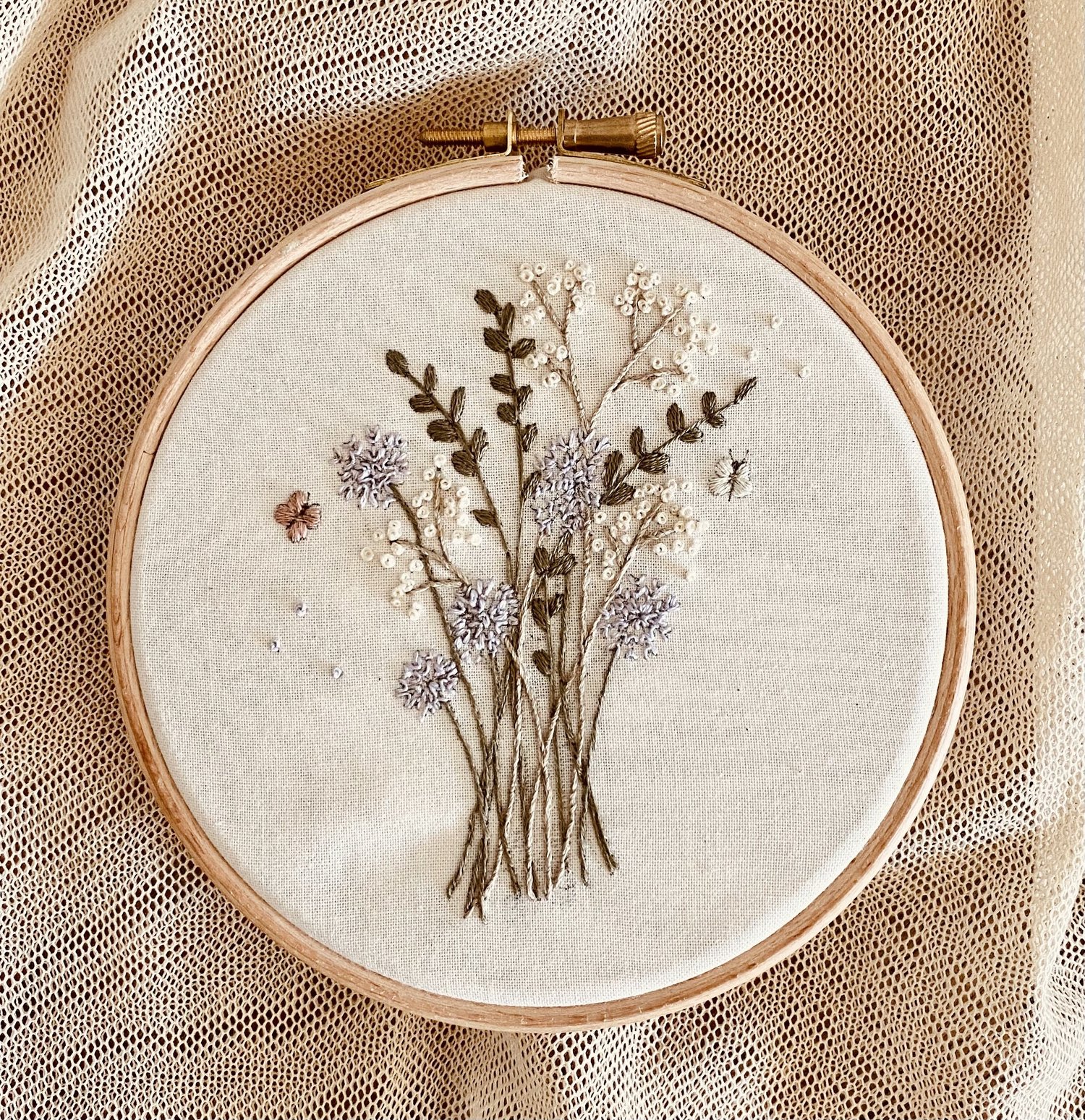 Stitch Garden Sampler, Easy Embroidery Kit for Beginners — Julias Broderie