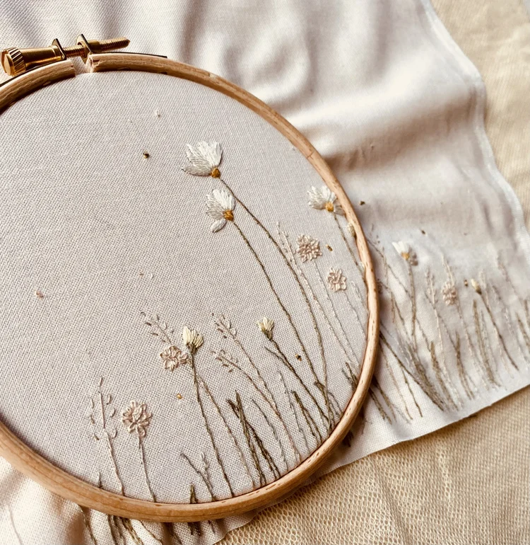 Stitch Garden Sampler, Easy Embroidery Kit for Beginners — Julias Broderie