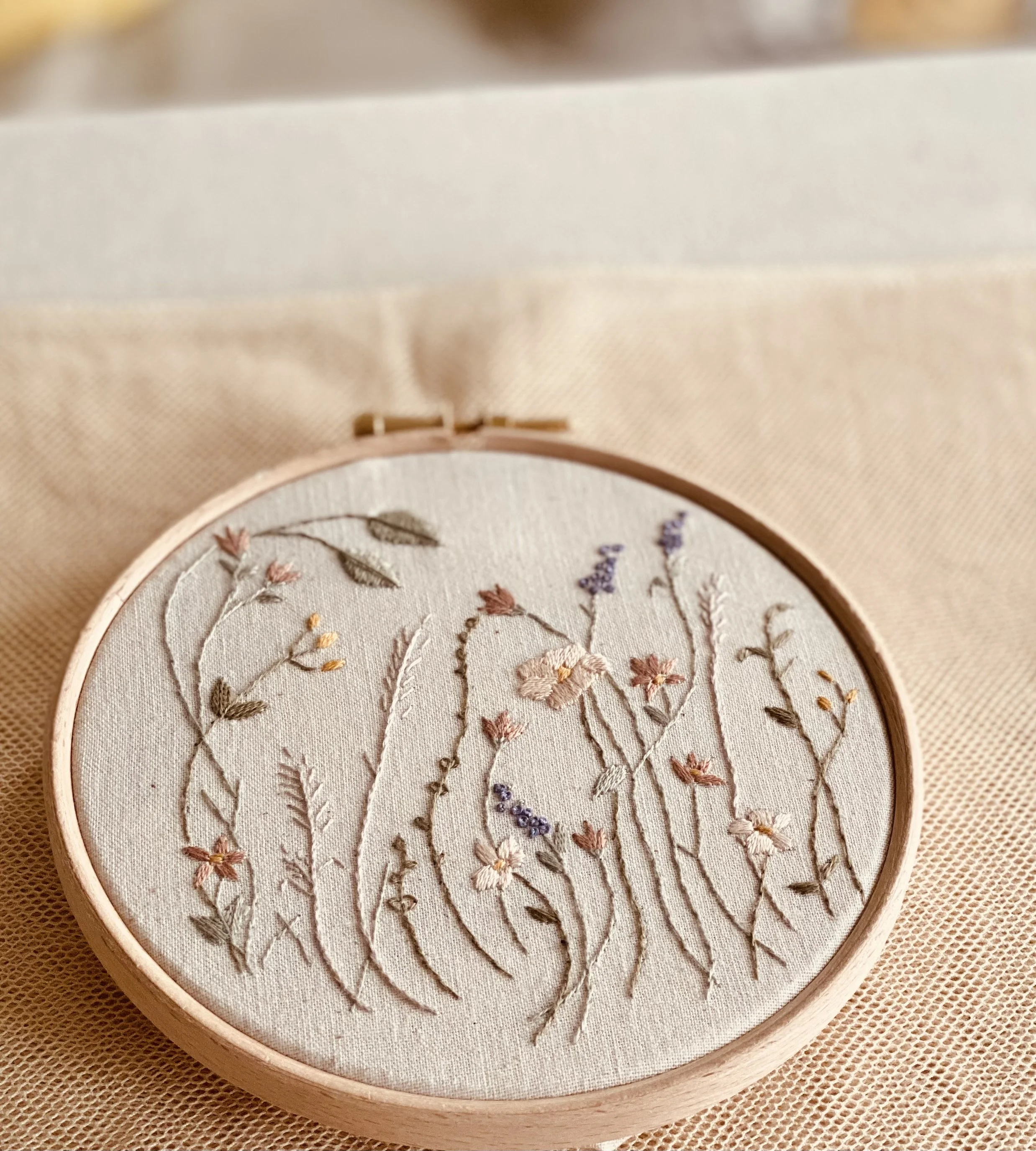 Rose Bouquet Embroidery Kit — Julias Broderie