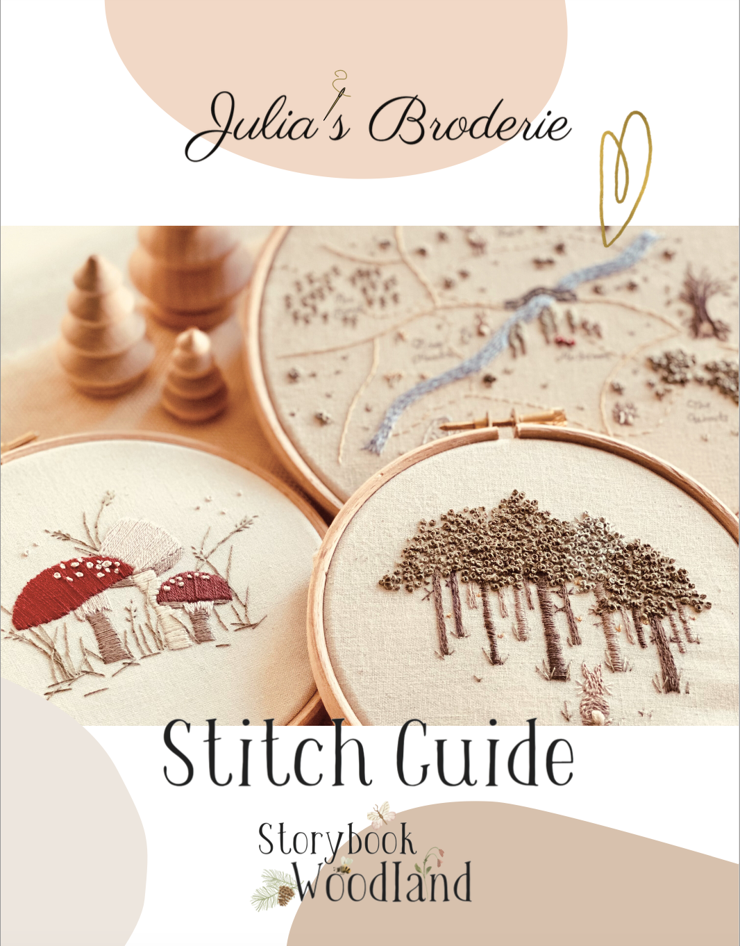 Free embroidery patterns — Julias Broderie