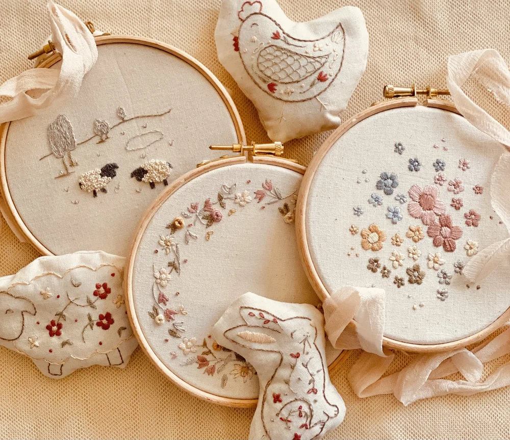 Beginner Embroidery Kits — Julias Broderie