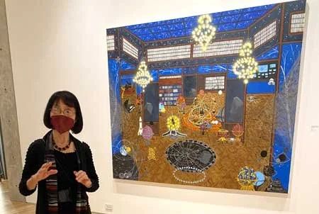 “Michiko Itatani: Celestial Stage” An Exhibit at Wrightwood 659 — The ...