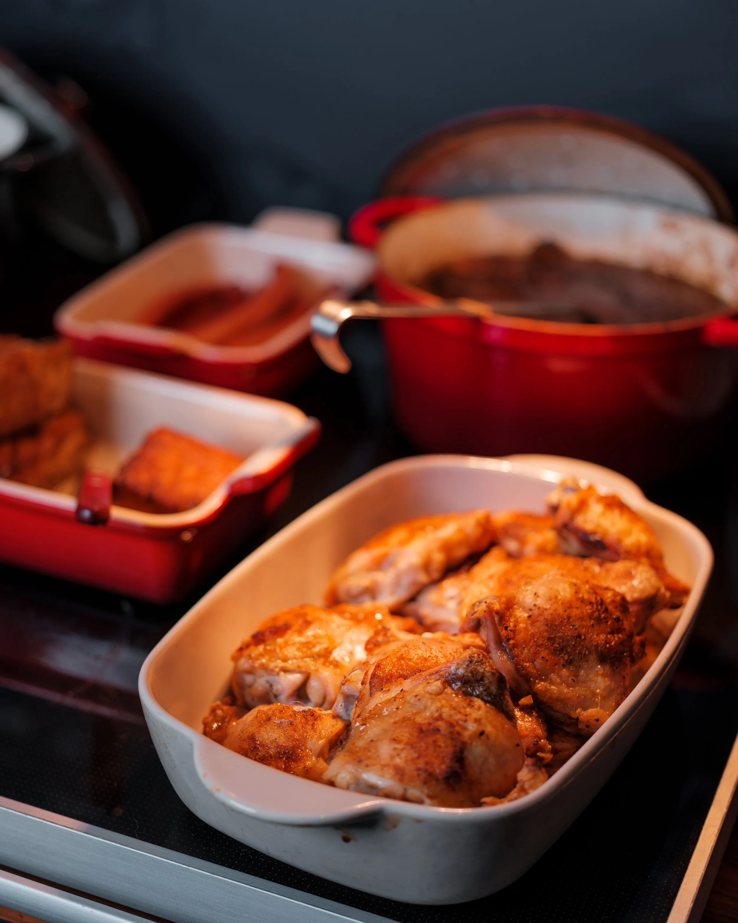 Catering för middag med vänner till stora sällskap — Le Bon Plat