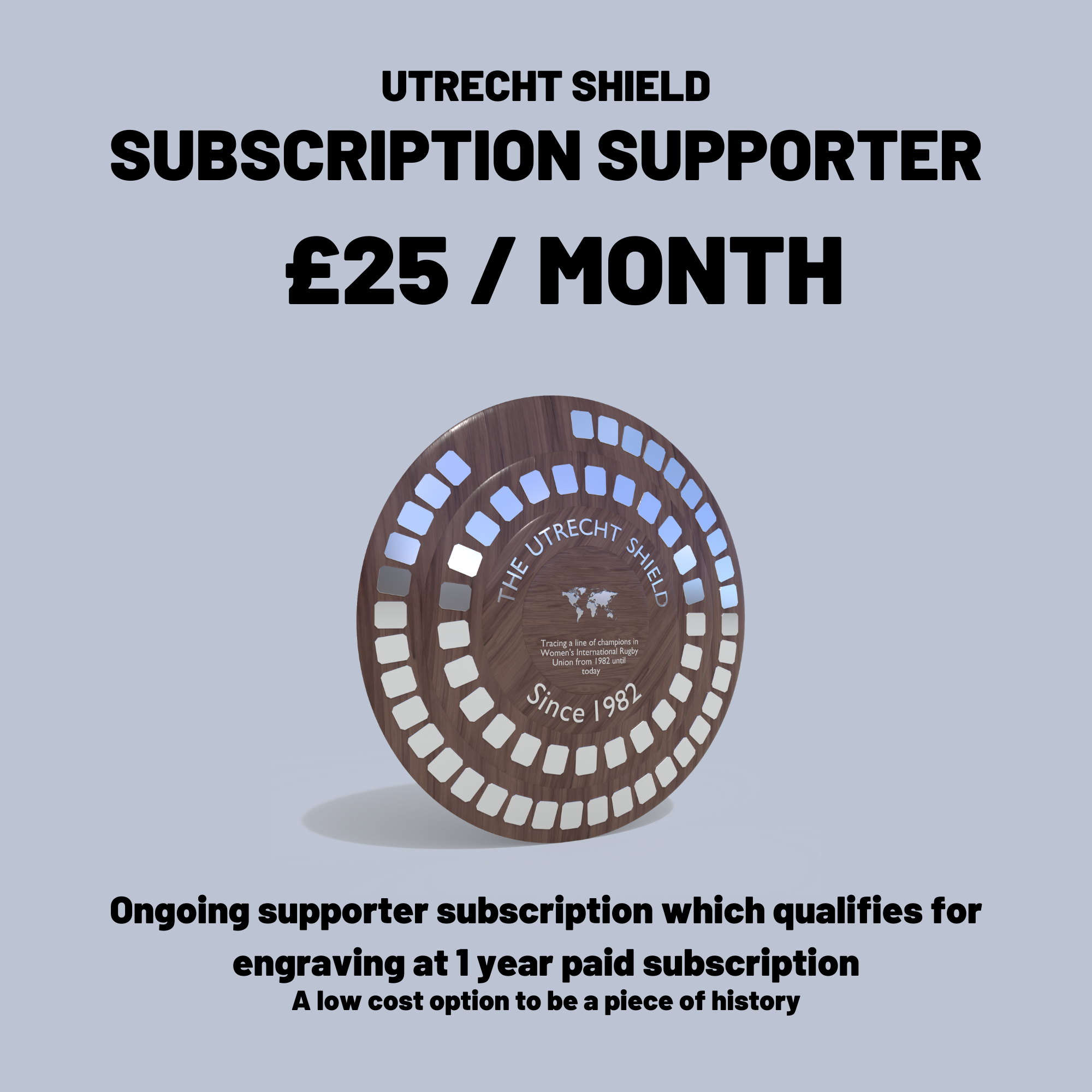 Support Us & Merchandise — THE RAEBURN SHIELD & UTRECHT SHIELDs